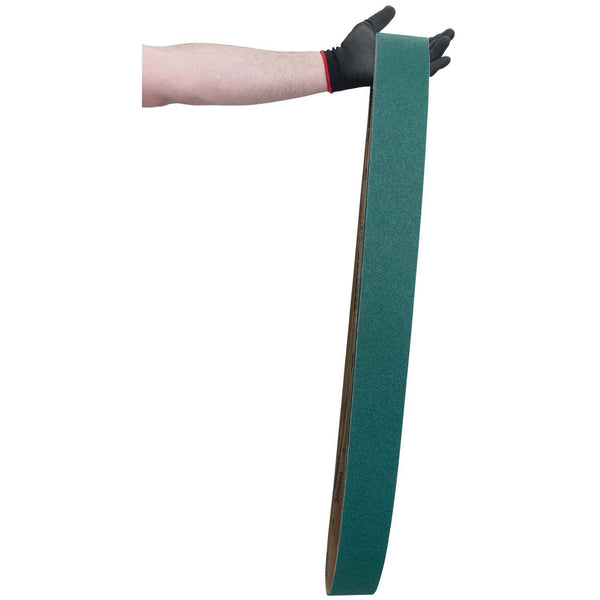 2 1/2 X 60 Inch Premium Zirconia Sanding Belts, 6 Pack